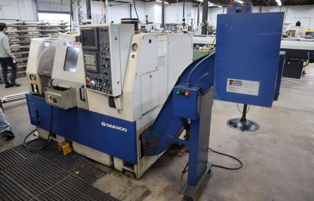 CNC TURNING CENTER DAEWOO LYNX 200L - Eagle Machine Tools